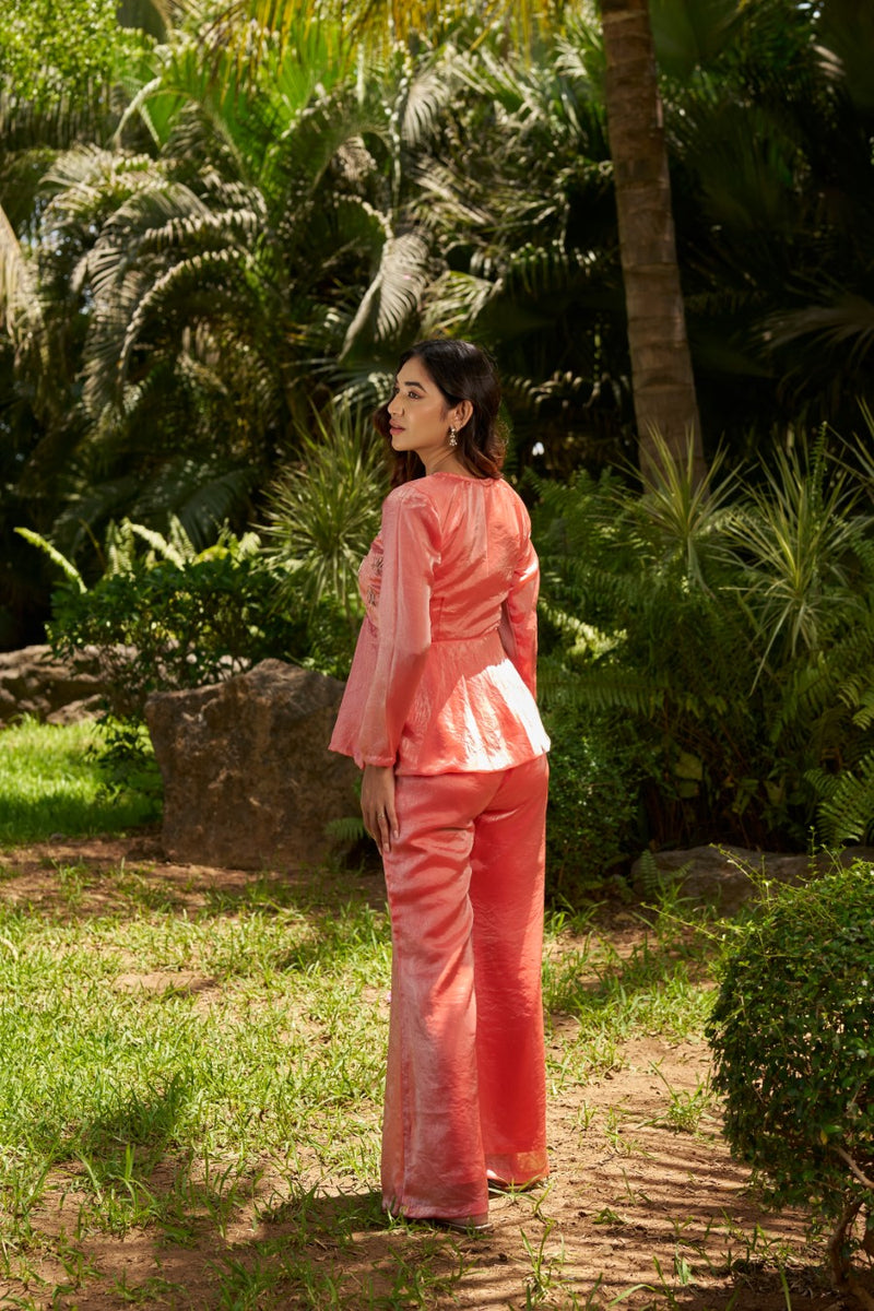 Tanira suit Peach – HOUSE OF MIRA